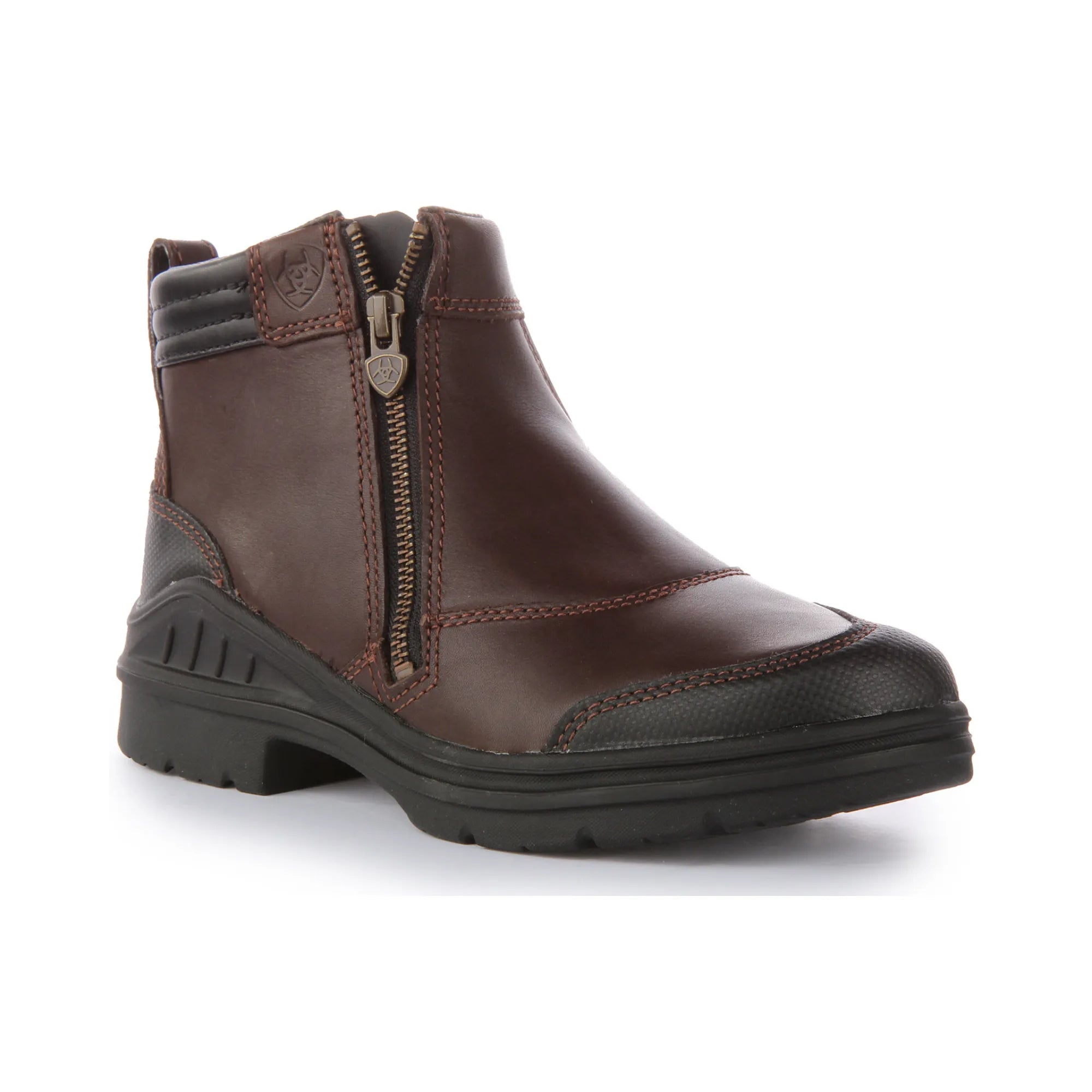 Ariat Barnyard Side Z In Dark Brown For Women – DANPIT.