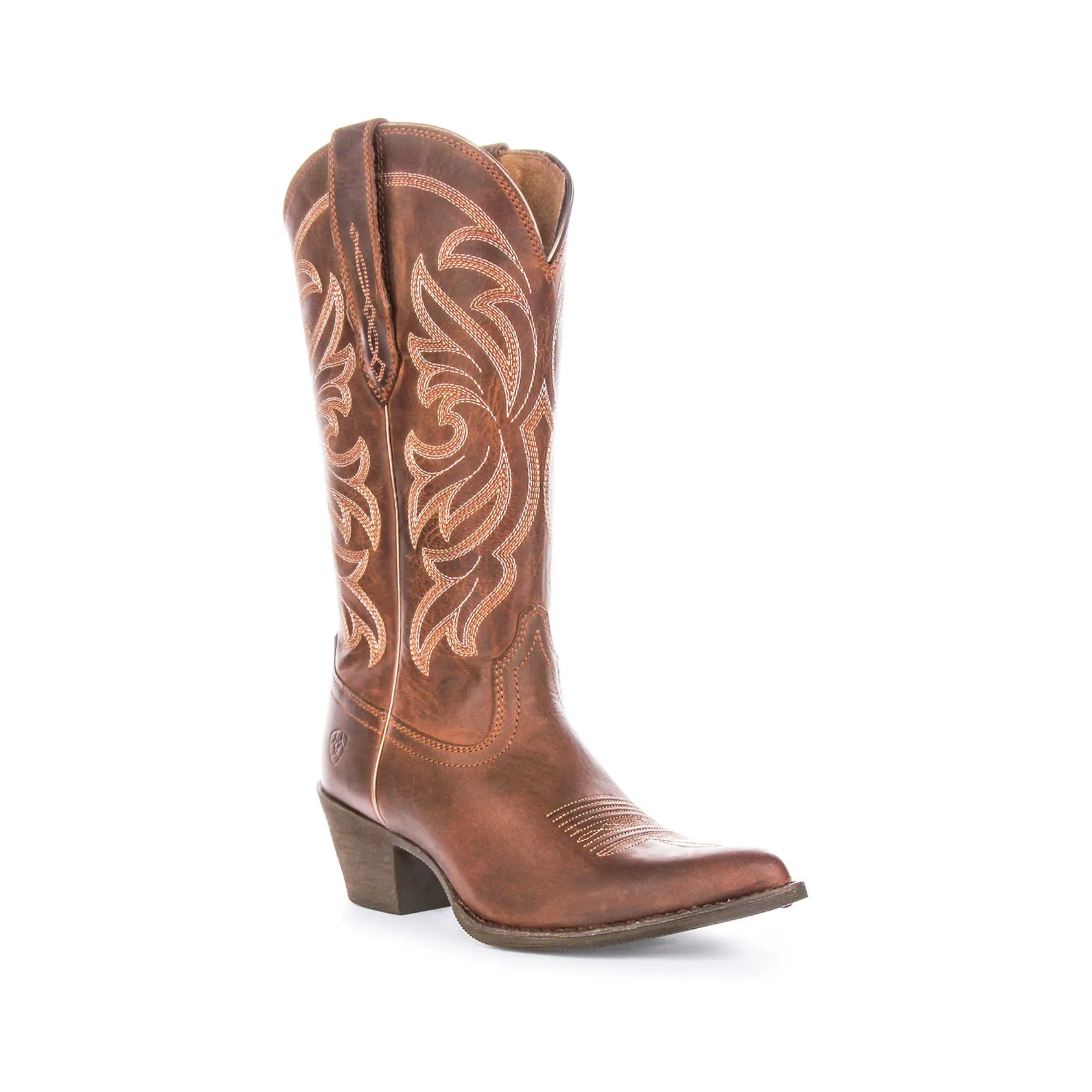 Ariat Heritage J Toe Cowboy Boot In Brown For Women – DANPIT.