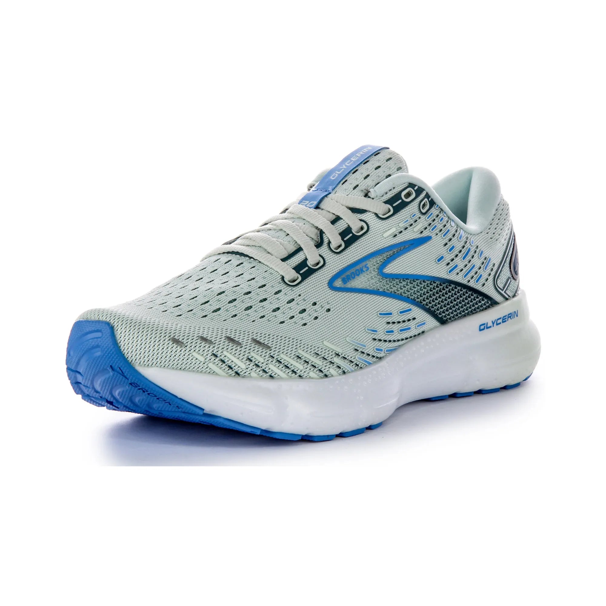 Brooks Glycerine 20 In Light Blue Regular Fit – DANPIT.