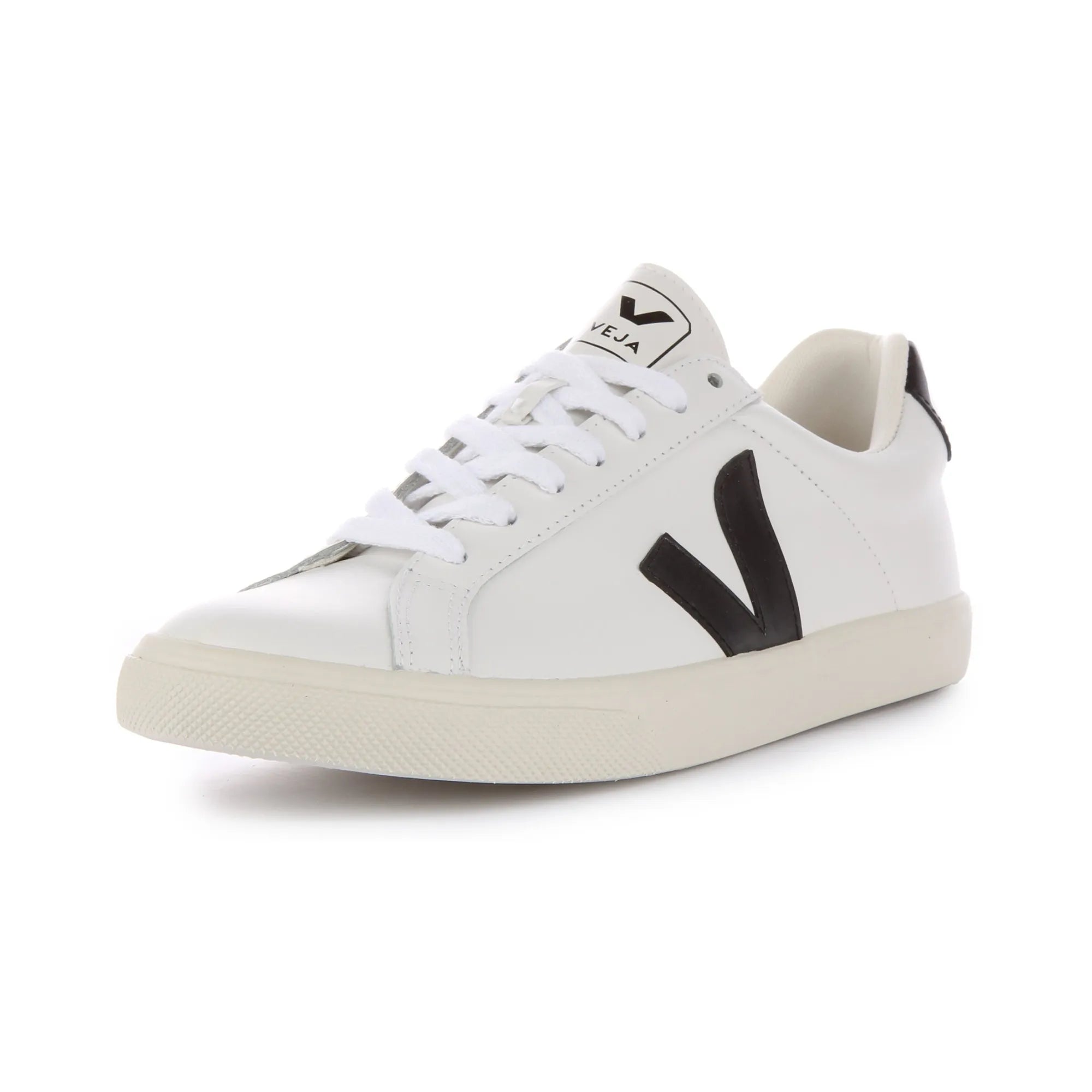 Veja Esplar Leather In White Black For Women – DANPIT.